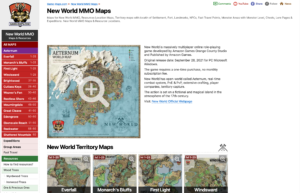 New World Maps – New World MMO